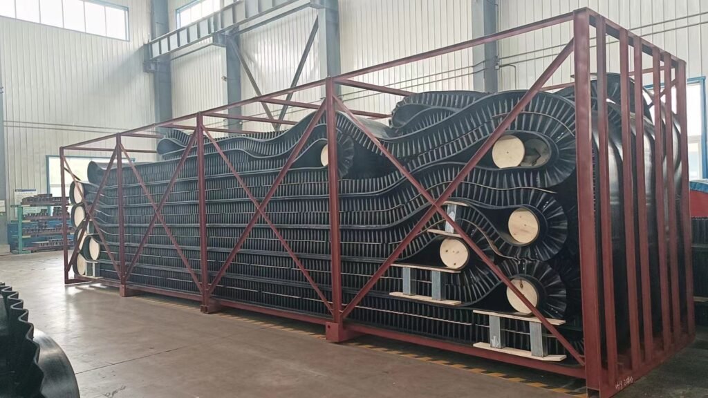 Sidewall Conveyor belt - marsbelts